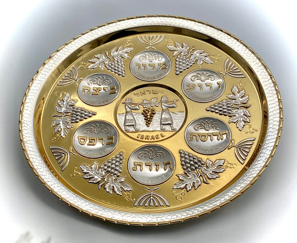 Passover seder plate – David Miro Art Gallery